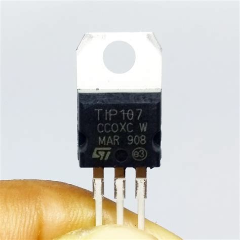 Tip107 Transistor Pnp To 220 Achei Componentes