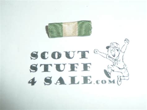 Scouters Key Award Ribbon Bar 1941 1946 Very Rare