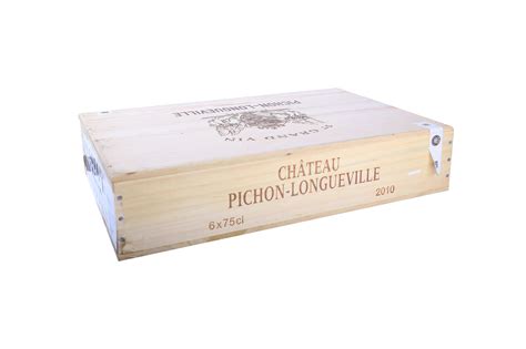 Chateau Pichon Baron 2010 750ml Owc 6 Metro Wine Online Auction