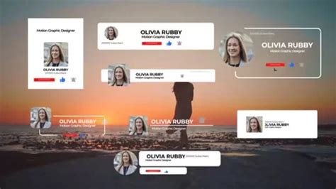 After Effects Template YouTube Elements Pond