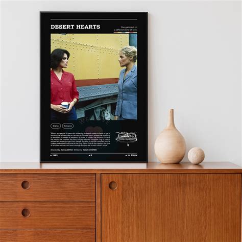 Desert Hearts Movie Poster Desert Hearts Poster Modern Art Print