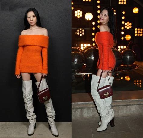 패션엔 선미 특급 존재감 파리지앵 디자이너 이사벨 마랑과 다정샷