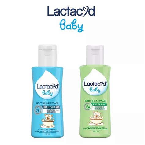 Jual LACTACYD Baby Body Hair Wash Sabun Dan Shampoo Bayi Extra Milky Gentle Care Shopee