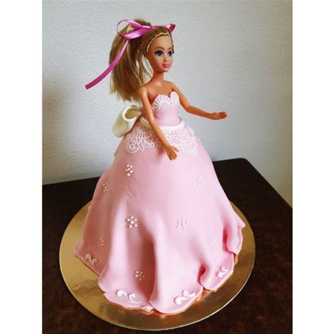 Barbi Baba Torta 1 Szőkecukrászda Debrecen