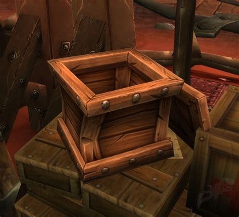 Empty Supply Crate Object World Of Warcraft