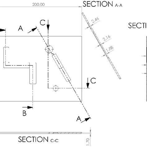 The Depth Of Each Indentation Is Marked On Section Views Download