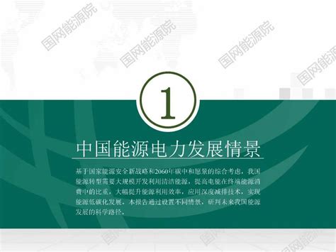 国网能源研究院发布《中国能源电力发展展望2020》（附ppt全文）转型