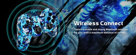 Kujian Controller For Ps3 Wireless Controller For Playstation 3 6 Axis Dual