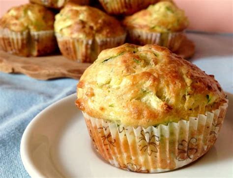 Muffins Légers au Thon et aux Courgettes Plat et Recette