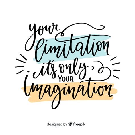 Premium Vector Hand Drawn Motivational Lettering Background