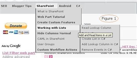 Add Menu Bar To Blogger Blog ~ Experience The Creativity