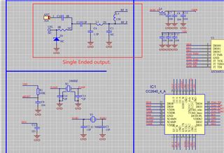 CC2640 About The Software And Hardware Mapping Of The Single Ended