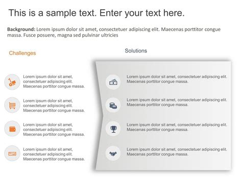 Problem And Solution Powerpoint Template Powerpoint Templates