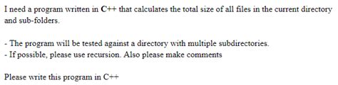 Solved I Need A Program Written In C That Calculates The