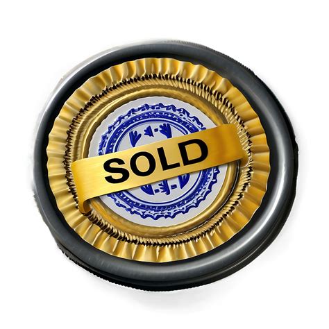 Sold Seal Png Jor46 Png Image