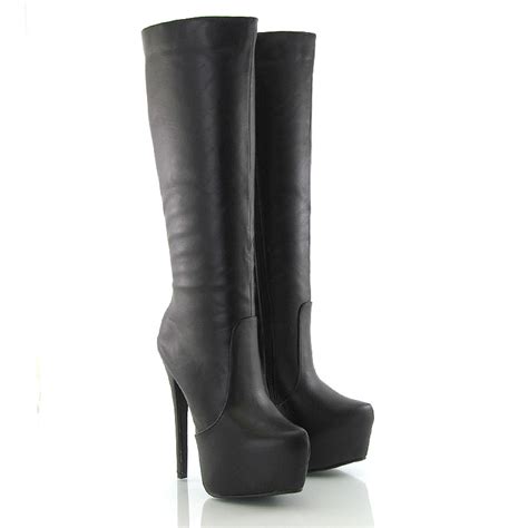 Knee High Stiletto Boots