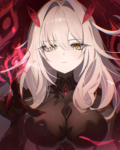 Ronova Genshin Impact Drawn By Juffles Danbooru