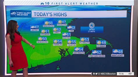 New England Weather Forecast Nbc Boston