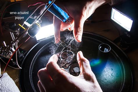 Photography Of Bursting Bubbles Using An Arduino 7 Steps With