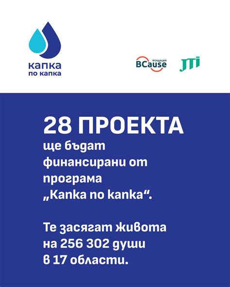 капкапокапка Bcause Jtiбългария Wash грантовапрограма чиставода вода нпо общини