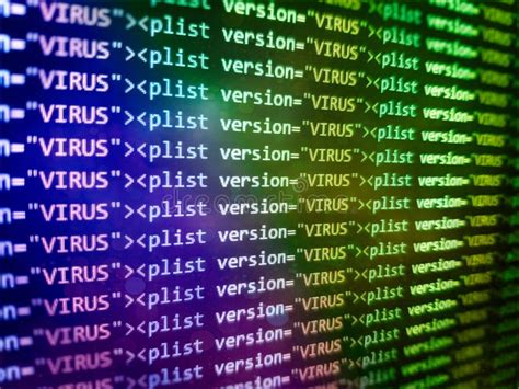 Virus Detected Alert Message Scanning And Identifying Computer Virus Inside Binary Code