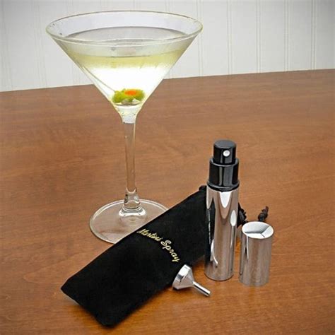 Martini Mister Martini Vermouth Cocktail Atomizer Sprayer W Funnel