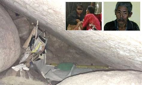 Cave Where Indonesian Shaman Kept Girl As Sex Slave For Years Daily Mail Online