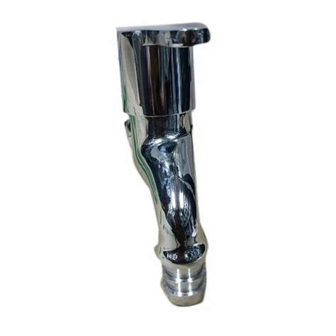 Silver Modern Brass Nozzle Bib Cock For Bathroom Fitting At Rs 300