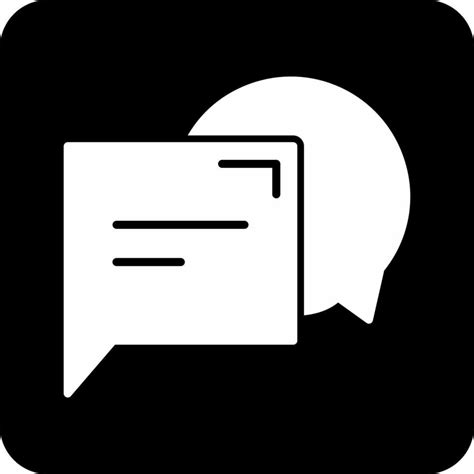 Speech Bubbles Vector Icon 37196269 Vector Art At Vecteezy