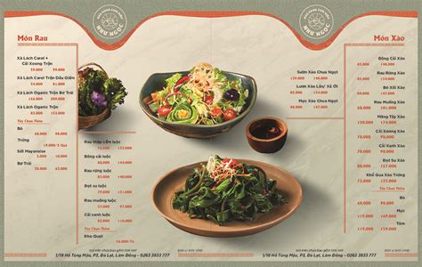 Thực đơn Cơm Niêu Như Ngọc