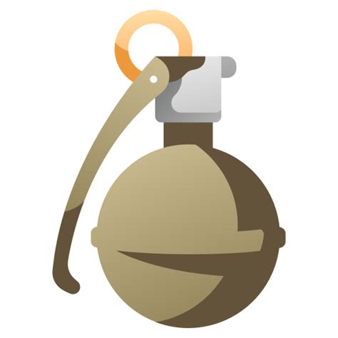 Grenade Maxicons Flat Icon