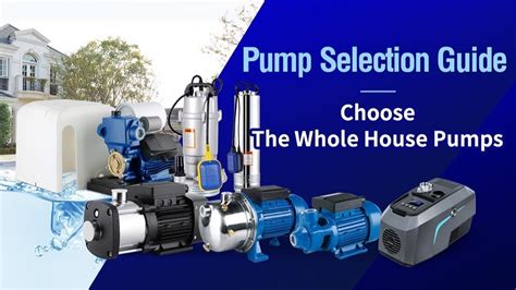 Guide To Pump Selection