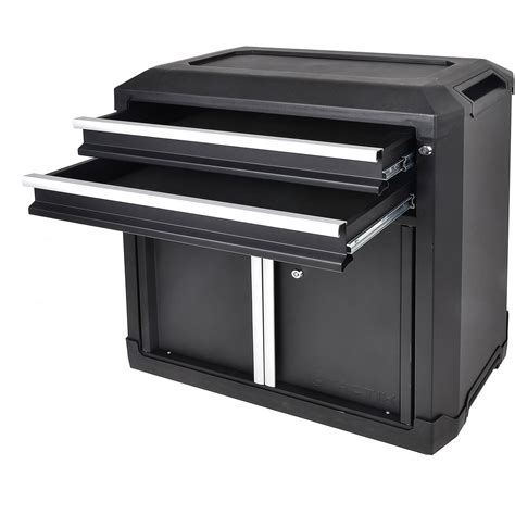 Tactix Modular Storage System 2 Drawer 2 Door Cabinet