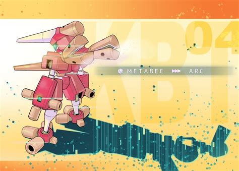 Metabee And Archbeetle Medarot Drawn By Flintlockbb1 Dog To Free