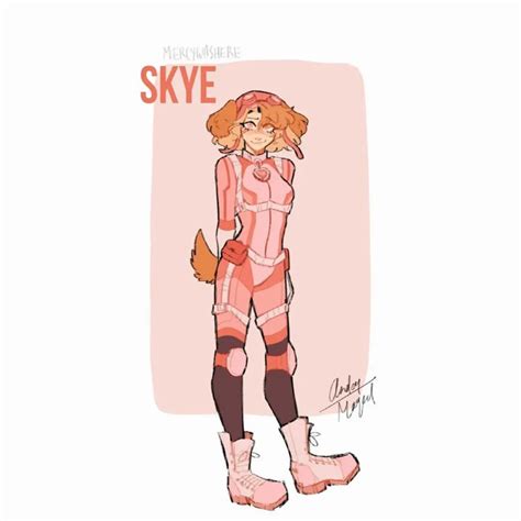 Skye 💖 Author Mercywashere Marshall Patrulla Canina Arte De Furry Dibujos Bonitos