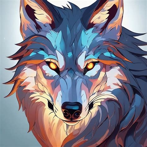 Yellow Wolf Eyes Wild Animal Nature Stock Illustrations 144 Yellow