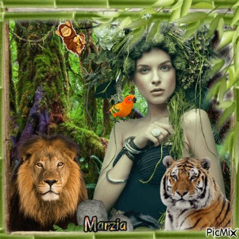 Jungle Girl Free Animated  Picmix