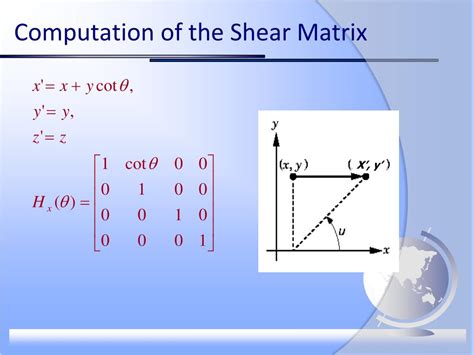 What Is Shear Transformation Matrix At Larry Rasnick Blog