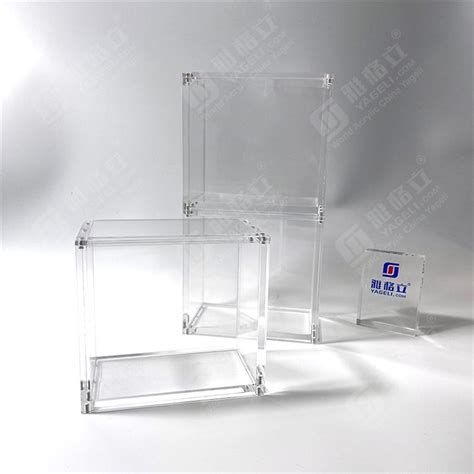 China UV Protection Clear Acrylic Stackable Magnetic Case Manufacturers Suppliers Factory