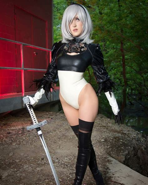 Hot Cosplay Models On Twitter 2B Nier Cosplay Modelo Https