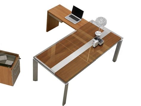 L Shaped Glass Desk With Drawers Ideas On Foter