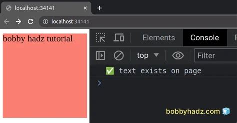 Check If Specific Text Exists On The Page In Javascript Bobbyhadz