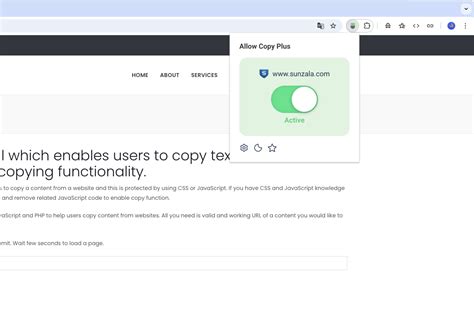 Enable Copy Paste Extension Unlock Text On Any Website