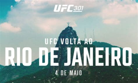 Ultimate Divulga Data Das Vendas De Ingresso Para O Ufc Rio Ag Fight