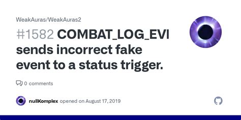Combat Log Event Unfiltered Sends Incorrect Fake Event To A Status