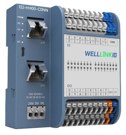 Digital Quantity Module Decowell EtherNet IP I O Module 16DI16DO