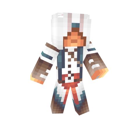 Connor Kenway Assassins Creed Minecraft Skin