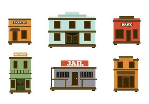 Small Town Vector Art Icons And Graphics For Free Download