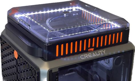 Creality K1 K1c Lid Riser V2 [50mm Height] By Leote3d Download Free Stl Model