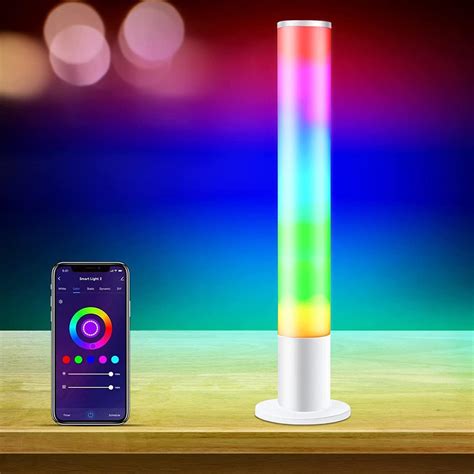 Угловой торшер RGB, светодиодные светильники с интеллектуальным ...